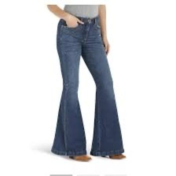 Wrangler | Jeans | Nwt Wrangler Retro Highrise Premium Flare Jeans ...